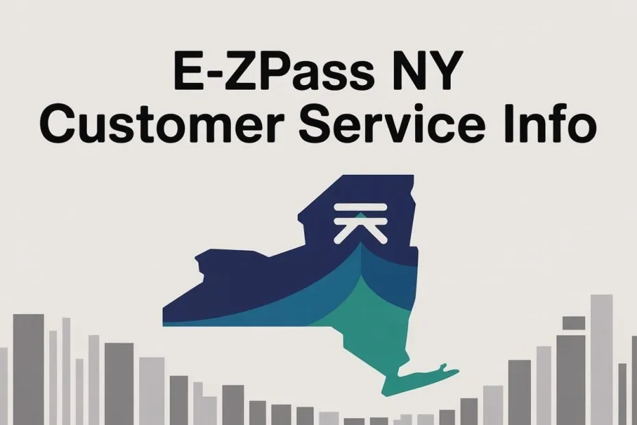 E-ZPass NY Customer Service Info 2025: Hours, Locations & Contacts