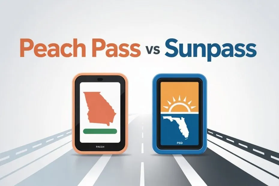 Peach Pass vs SunPass in 2026: Key Differences Florida & Georgia ...