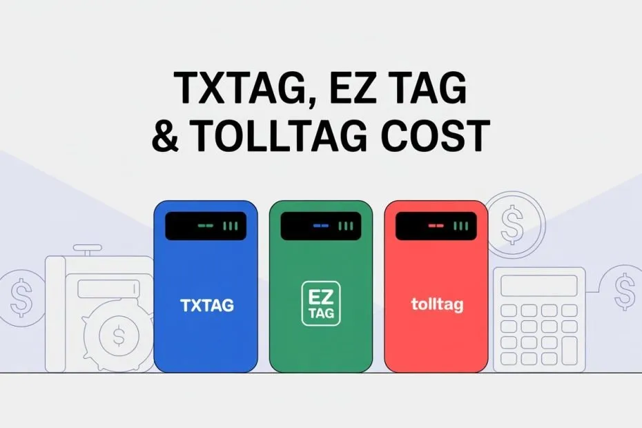 TxTag, EZ TAG & TollTag Cost 2026: Initial Price, Monthly Fees & Hidden ...